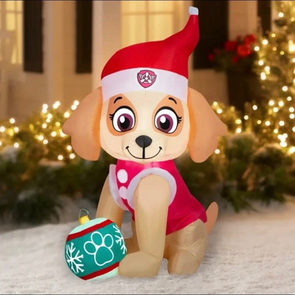Gemmy | Holiday | Paw Patrol Skye 45 Ft Lighted Airblown Christmas ...